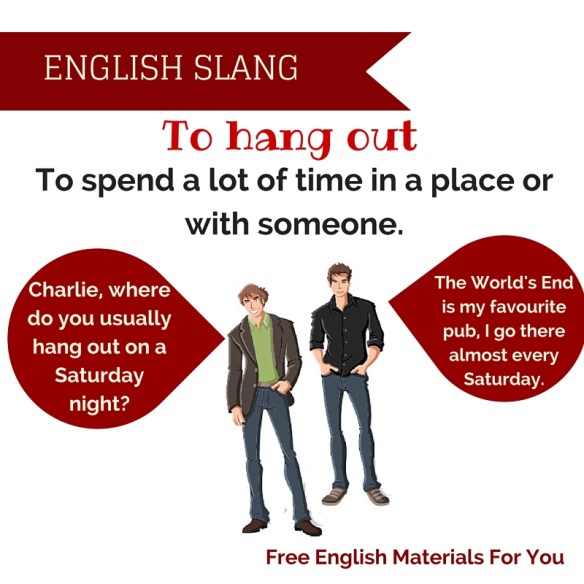 Hanging Out Meaning 📌Gen Z English Slang Words! She Beat Her