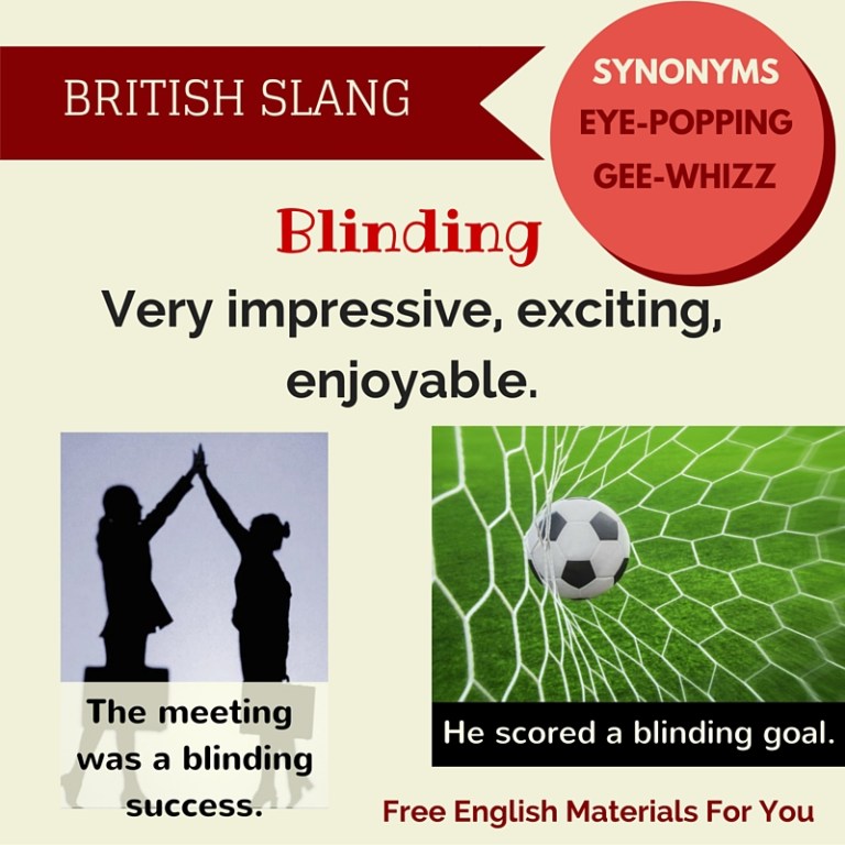 slang – Free English Materials For You