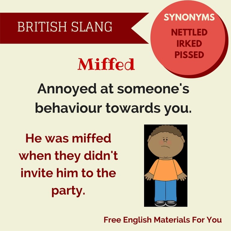 slang – Free English Materials For You